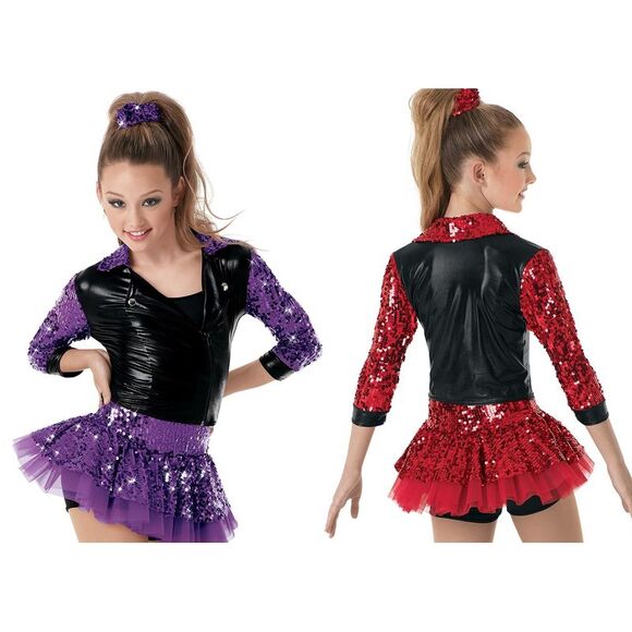 Weissman | Costumes | Dance Costume Weissman 8699 Red Large Child Jazz ...